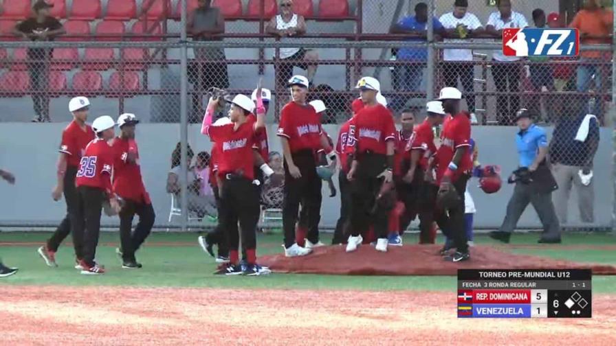 República Dominicana derrota a Venezuela y mejora marca a 3-0 - Ámbito RD