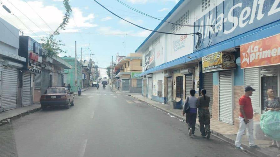 Primer día de paro en Moca - Ámbito RD
